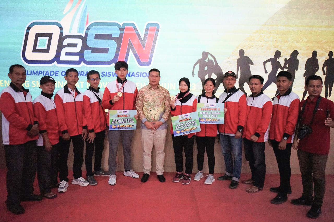 Sabet Emas di Ajang O2SN, 2 Pelajar Bumoe Teuku Umar Berhak Wakili Aceh ke Nasional - Daerah ...