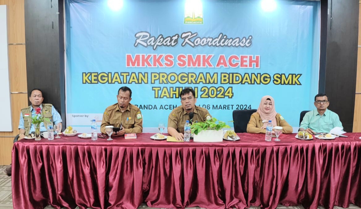 MKKS SMK Provinsi Aceh Gelar Rakor, Bahas Program dan Kegiatan Rutin ...