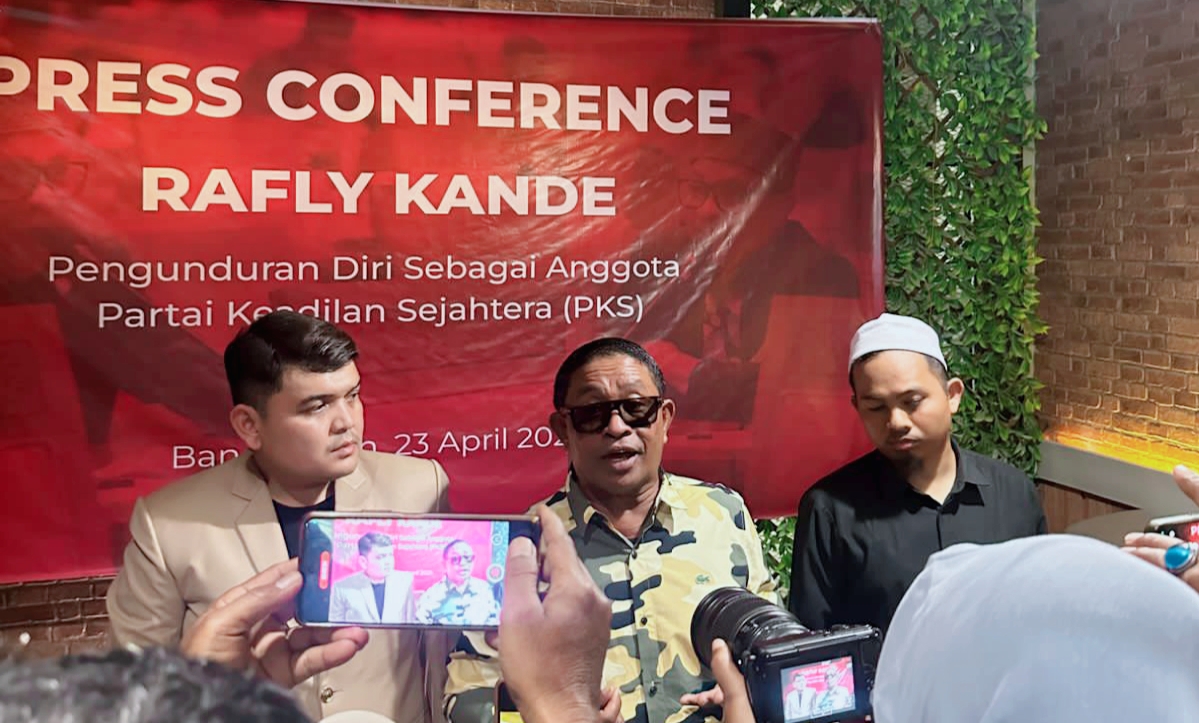 Rafly Kande Pamit dari PKS - Politik - THE JURNAL - Berita Terkini